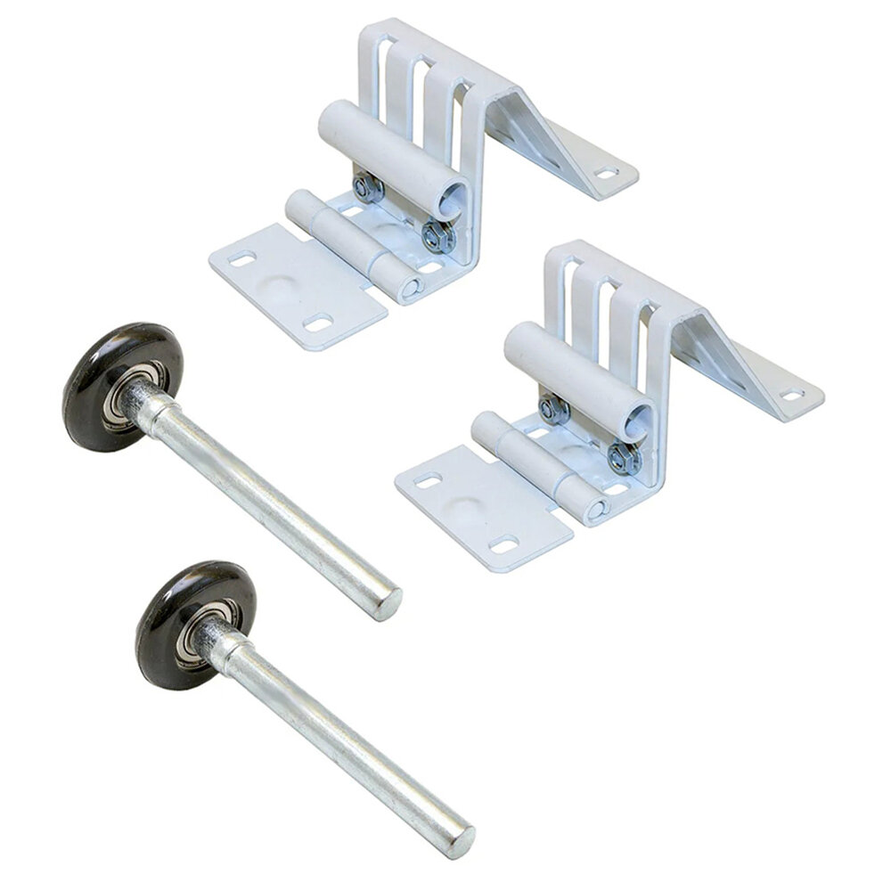 Комплект боковых опор и роликов для ремонта секционных ворот, DoorHan