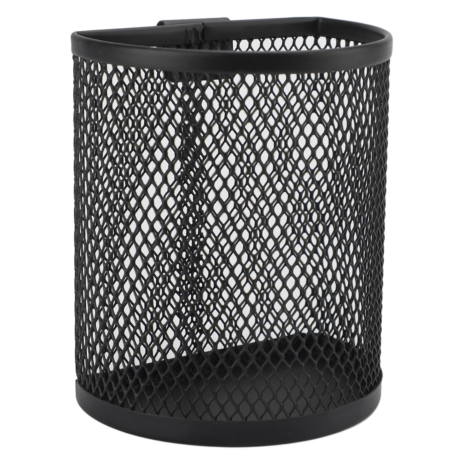 Металлический подставка для ручек с крюком большой вместимости подвесной сетчатый стакан для ручек органайзер для стола для офиса школы дома размер 9.5x8x5.5cm 1 штука