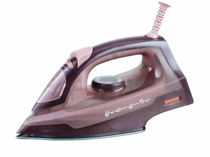 Утюг для одежды КС-3004 бежево-коричневый