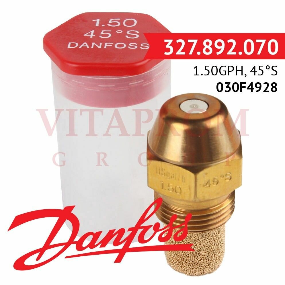 Форсунка Danfoss 1.50GPH, 45S, 030F4928
