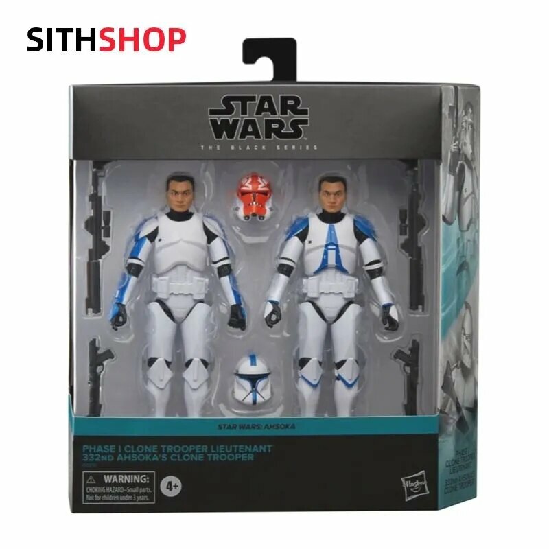 Фигурка Hasbro Star Wars The Black Series Phase I Clone Trooper Lieutenant 332nd Ahsoka's Clone Trooper 6 Inch Action Figure