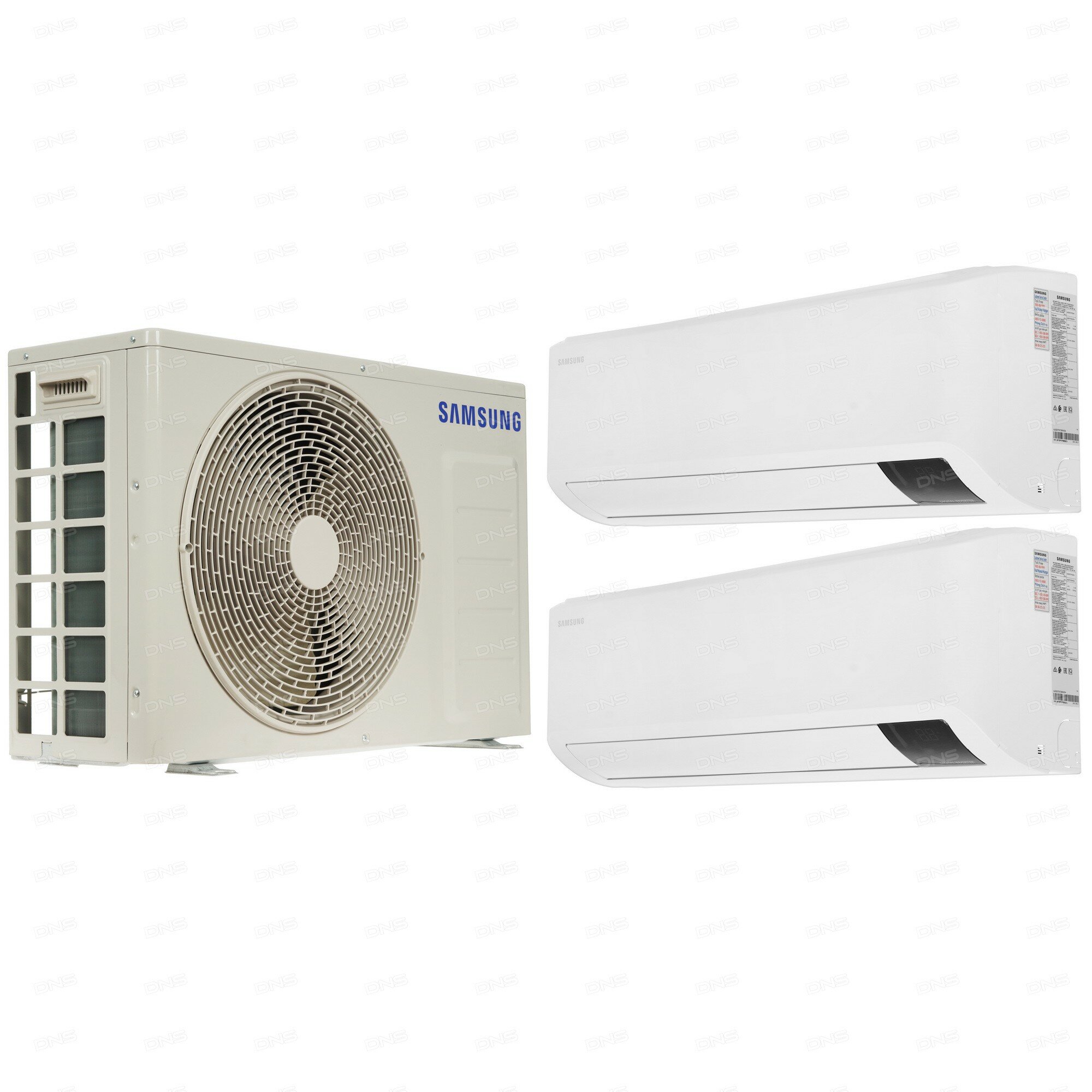 Кондиционер настенный мультисплит-система Samsung AJ040TXJ2KH/EA/AJ020TNTDKH/EA/AJ020TNTDKH/EA белый
