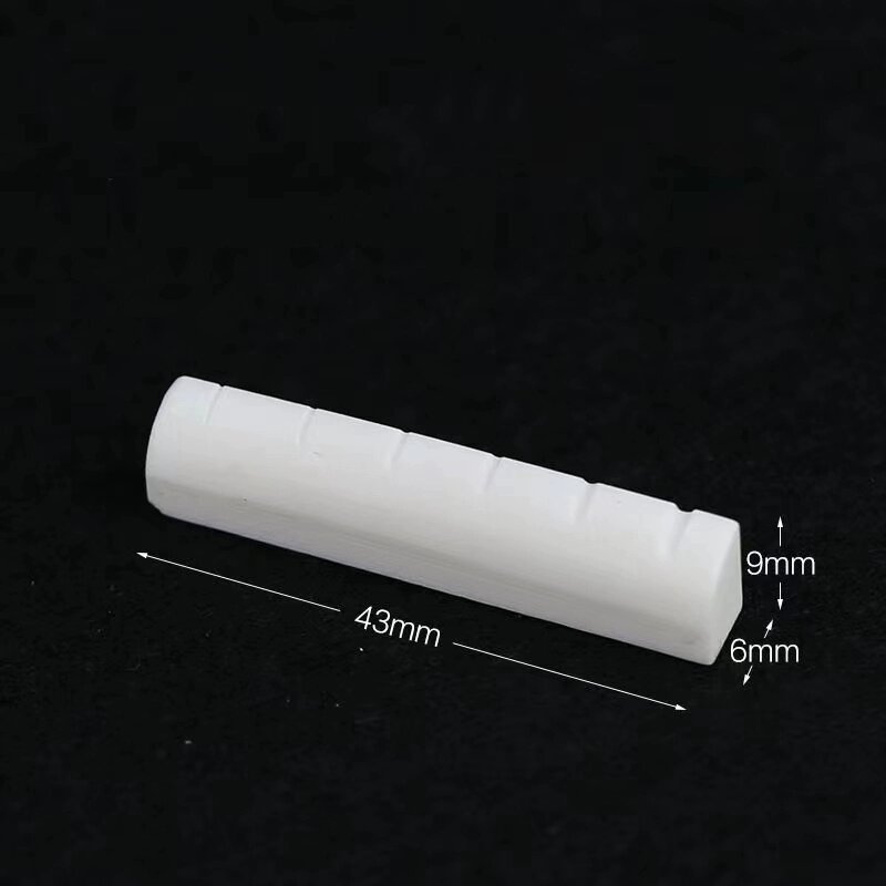 Кронштейн для струн на акустическую гитару, из чистой кости, малый аксессуар, конус для крепления струн, верхний и