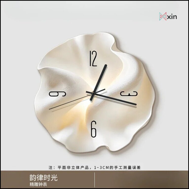 Настенные часы из хрустального фарфора，30x30cm，Tовары длЯ дома・ нтерьер・Часы настенные