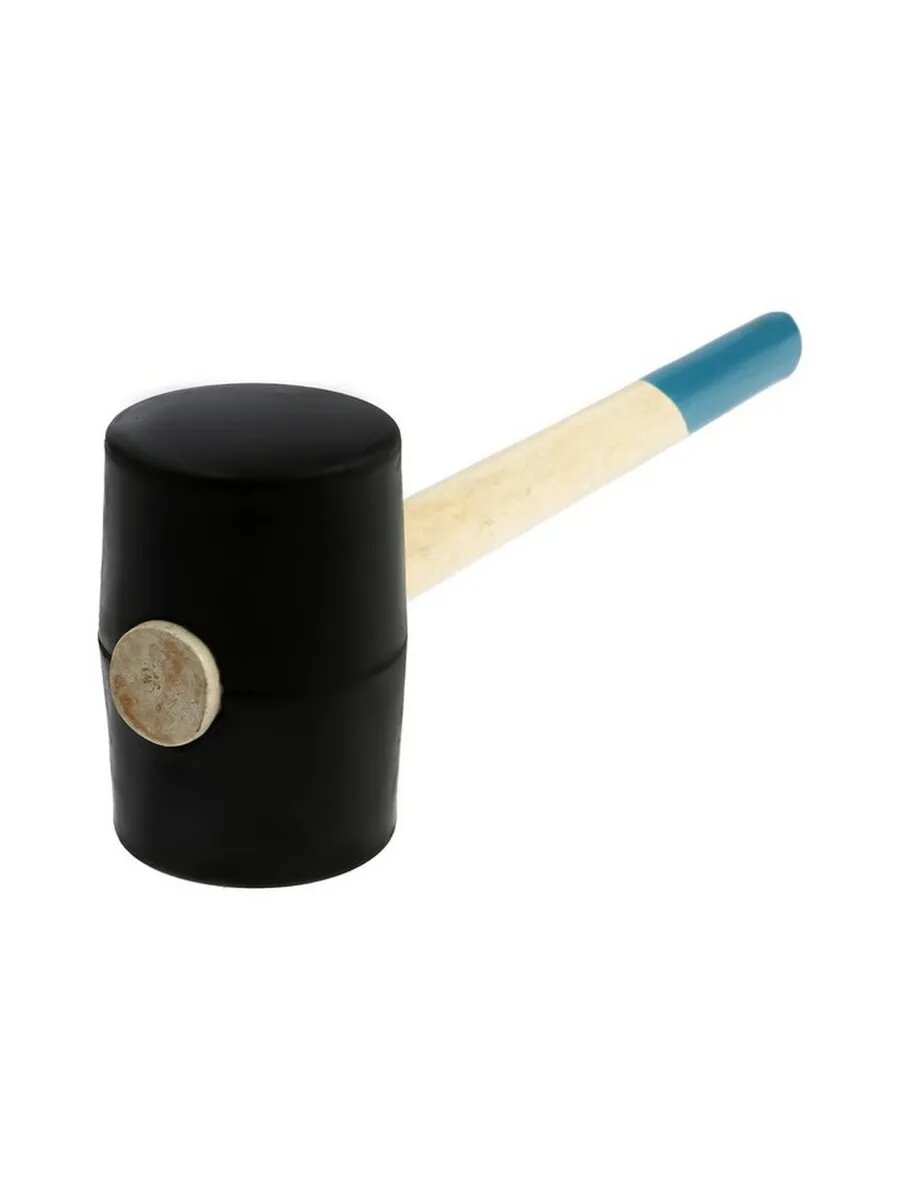 Массивная киянка с деревянной ручкой и резиновым бойком