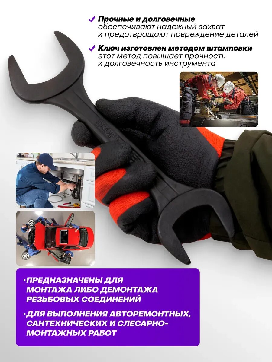 Ключ рожковый 36х41мм