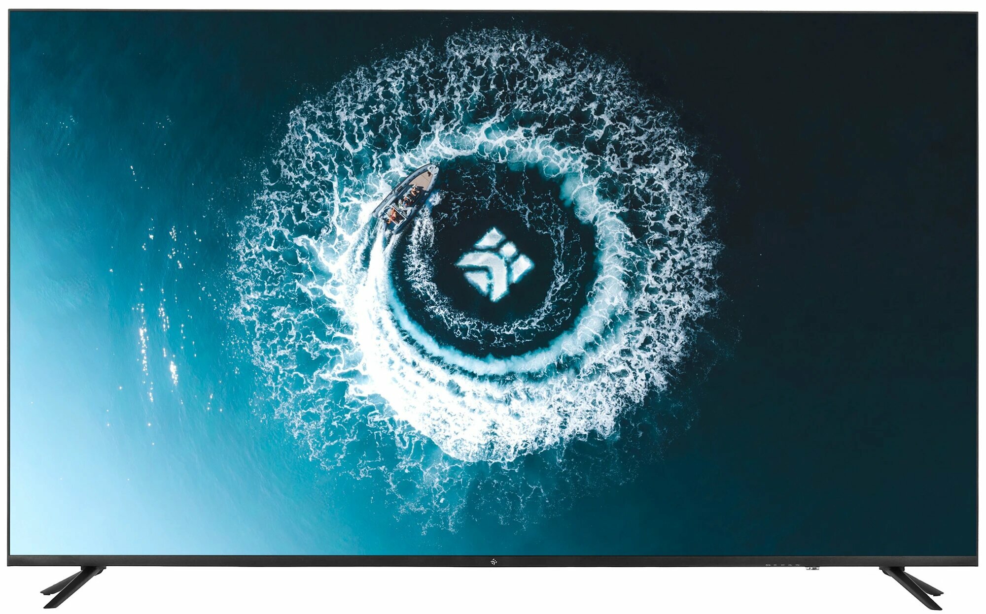 65" (164 см) LED-телевизор DEXP 65UHG2, Direct LED, QLED, 4K UltraHD, Wi-Fi, черный