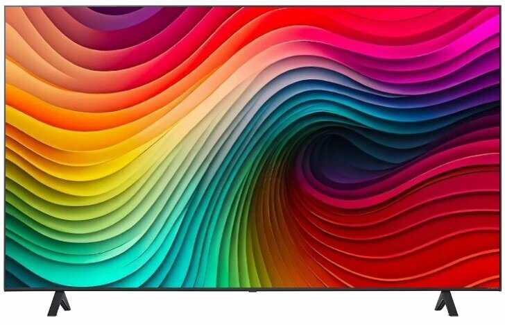 50" (125 см) Телевизор LG 50NANO80T6A, черный (Direct LED, NanoCell, 4K UltraHD, Wi-Fi, 60 Гц, webOS)