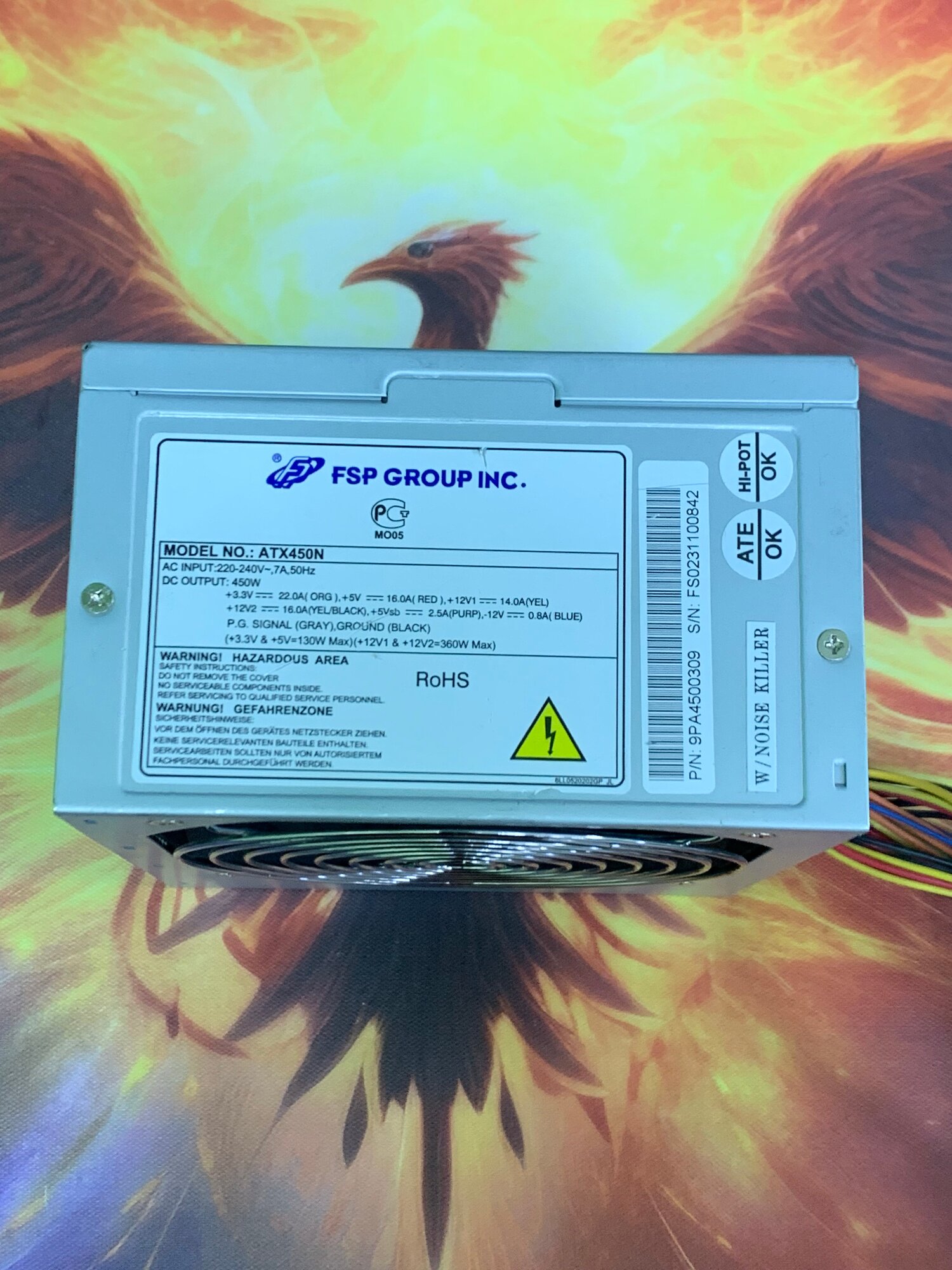 Блок питания 450W FSP ATX450N