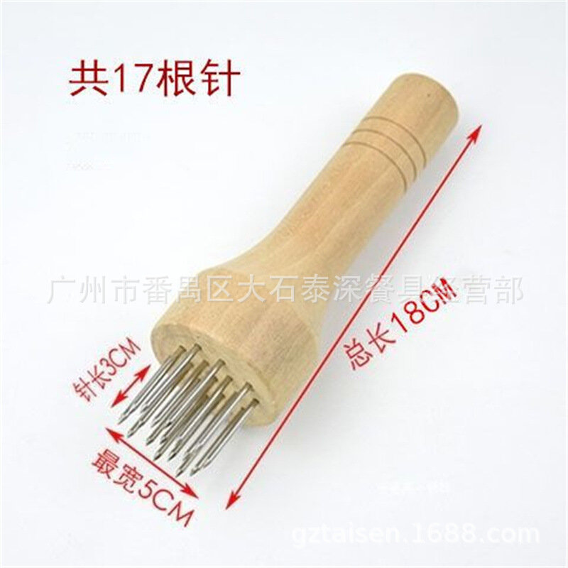 Тендерайзер для мяса из нержавеющей стали, вставка для свиной кожи, молоток для мяса, игла для мяса, тендерайзер для мяса, вставка для жареного мяса, вилка для говяжьего сухожилия, стальной гвоздь, вилка для мяса