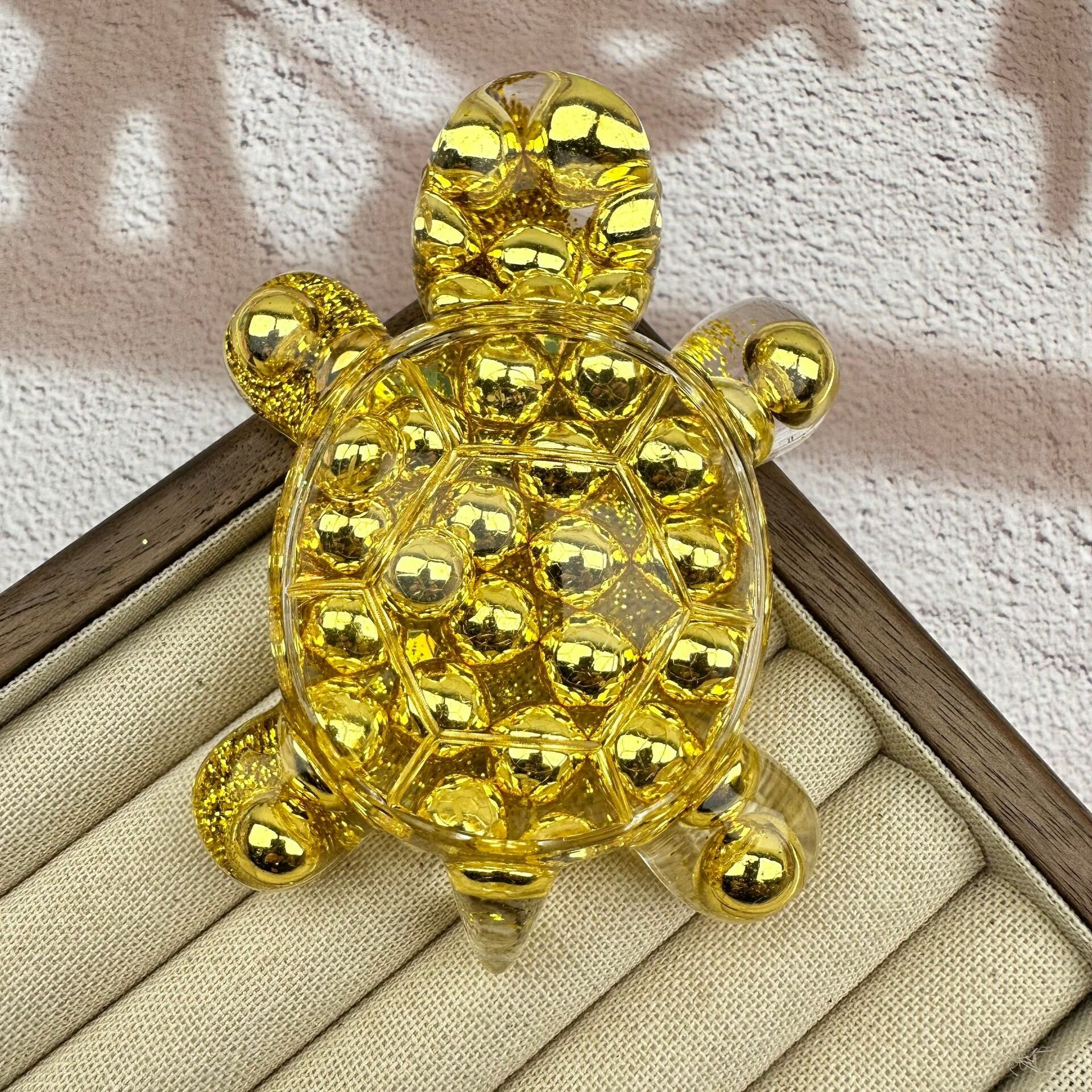 Светящаяся взрывная бусина, модель песка, морская звезда, черепаха, популярный товар на TikTok, большой размер, декор для автомобиля и офиса, DIY игрушка