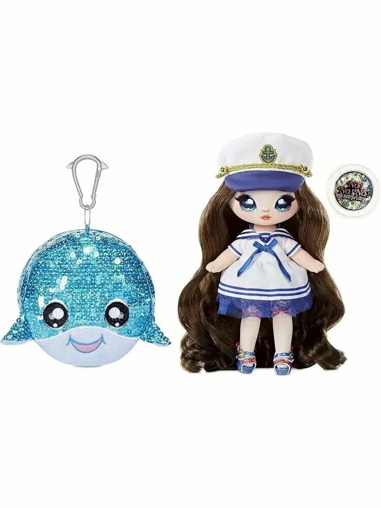 Кукла NaNaNa Surprise 2-in-1 девочка игрушка принцесса реалистичная Sailor Blue
