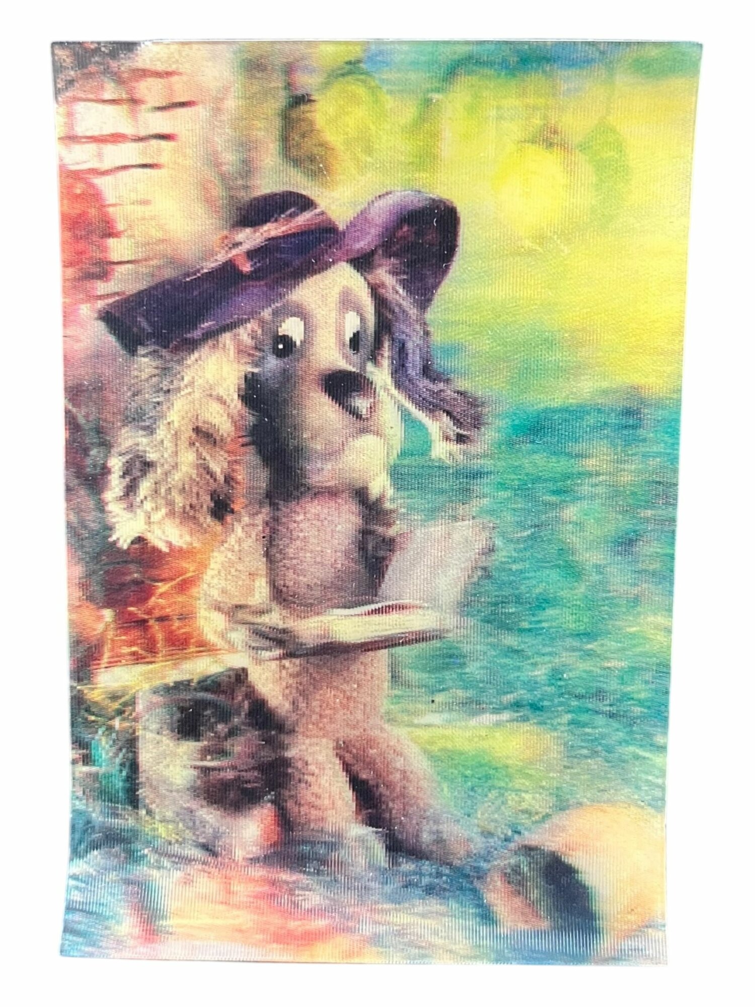 Советский винтажный стерео календарь, советская мультипликация, сделано в СССР