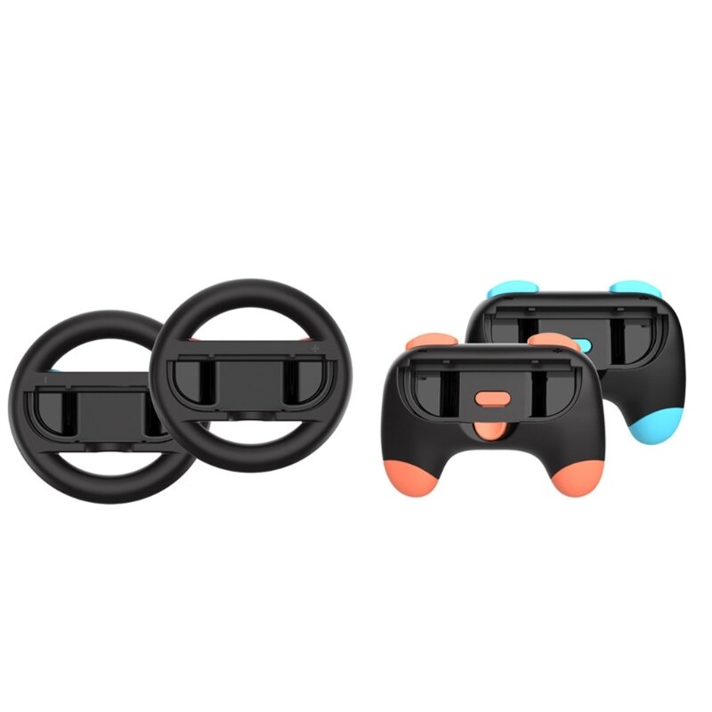 Эргономичное Рулевое Колесо И Рукоятки Контроллера 4 В 1 Для Гоночной Игры NS2 С Повышенным Комфортом Захвата