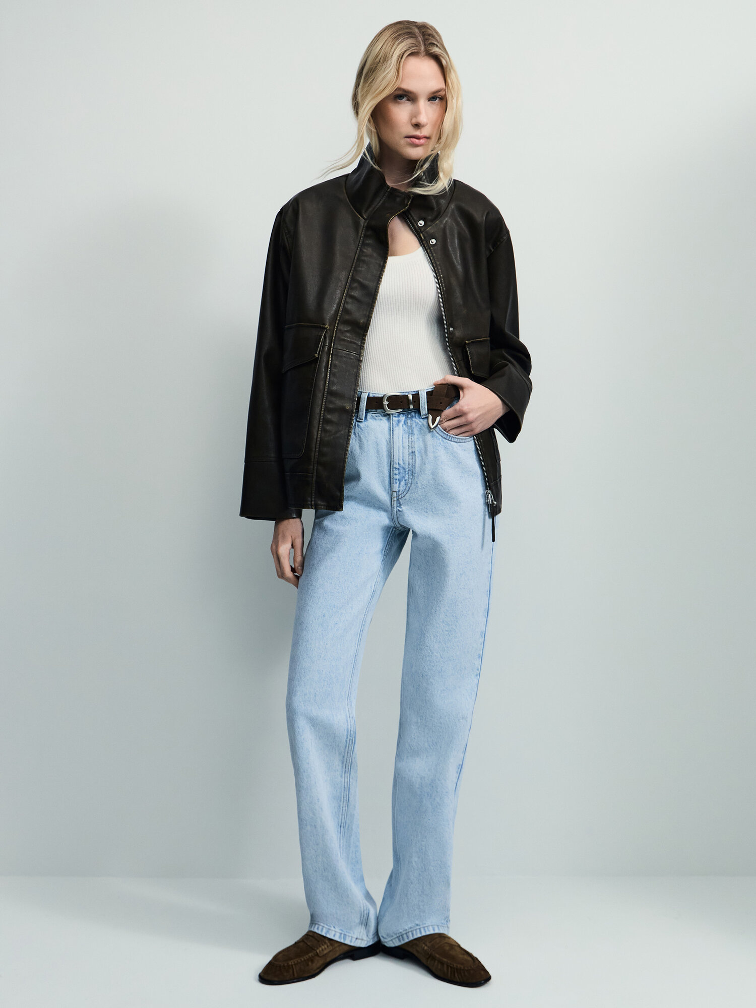 Джинсы классические straight 