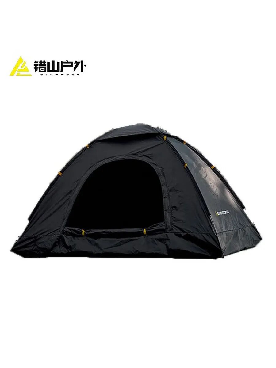 Палатка Cuoshan T-01, черная, быстрое открытие, UPF50+