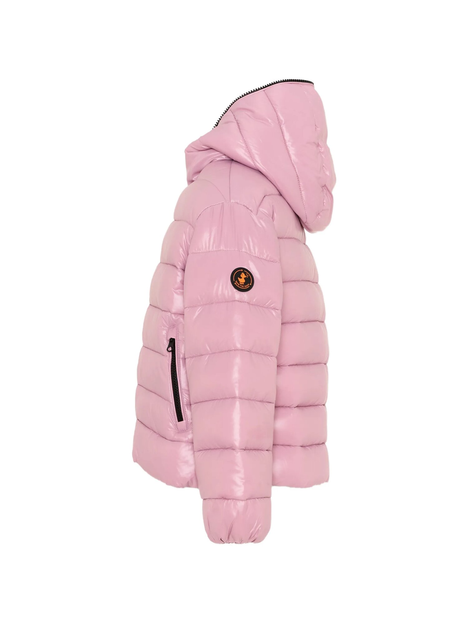 Пуховик Save The Duck Hooded padded jacket, размер 14 лет, coral pink — фото 1