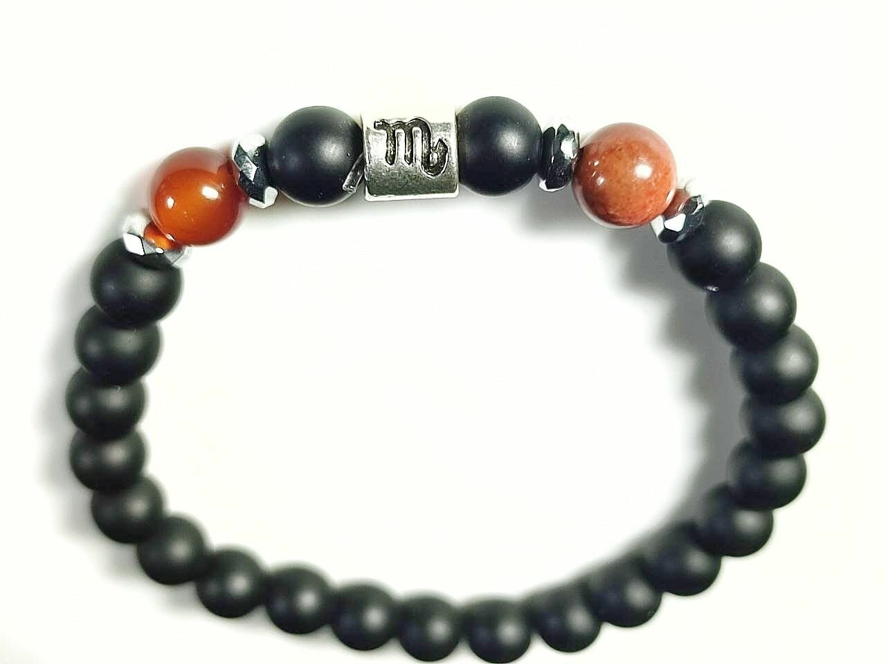 Браслет, сердолик, авантюрин, искусственный камень