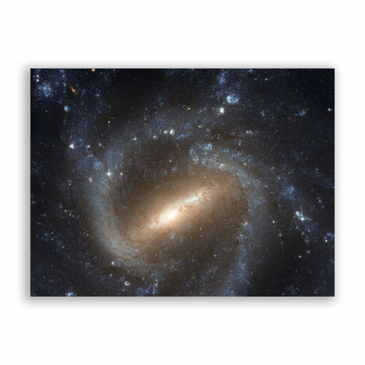 Постер, плакат на бумаге / Galaxy / Галактика / Размер 30 x 40 см