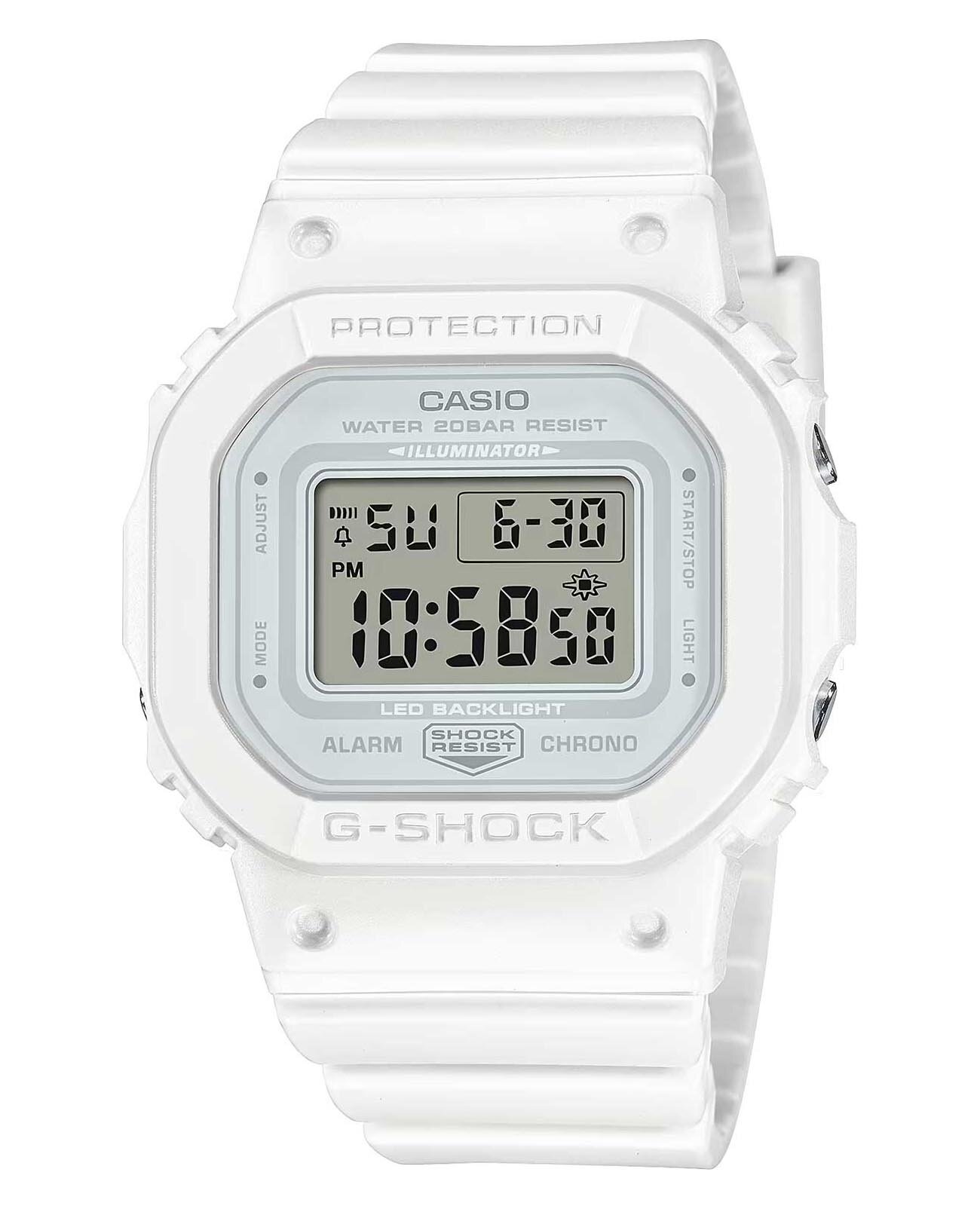 Наручные часы CASIO G-Shock, белый,
