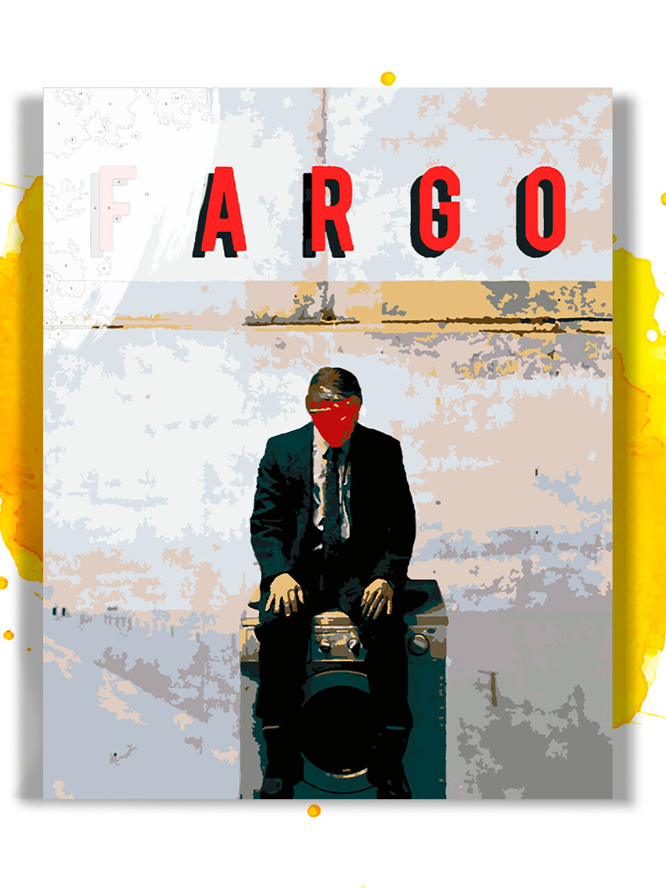 Картина по номерам на холсте Фарго - Постер Fargo, 40 х 60 см