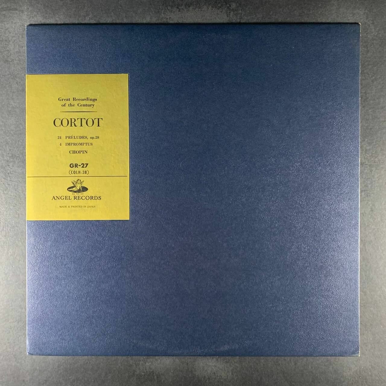 Alfred Cortot, Chopin - Great Recordings Of The Centruy - 24 Preludes Op. 28, 4 Impromptus (Виниловая пластинка, Красный винил)