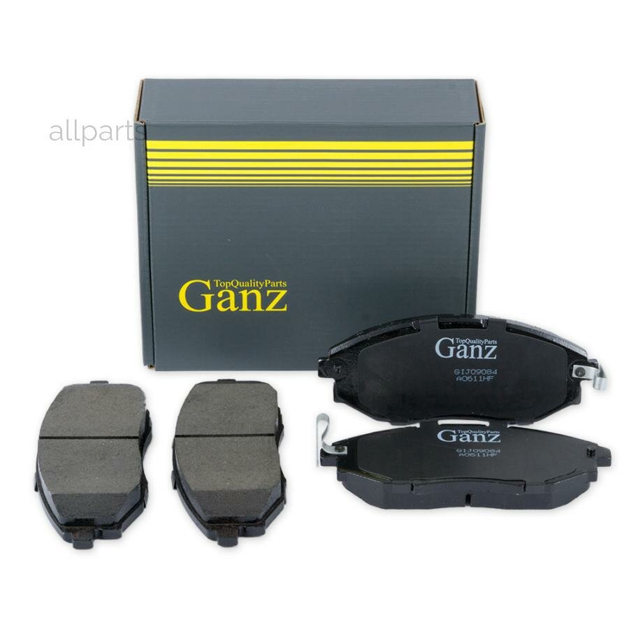 GANZ GIJ09084 Колодки тормозные передние для CHEVROLET Epica 06- GANZ GIJ09084