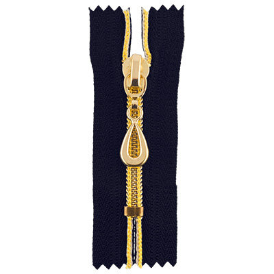 G105S с напылением 14 см тип 5 неразъёмная однозамковая №318G т. синий/под золото