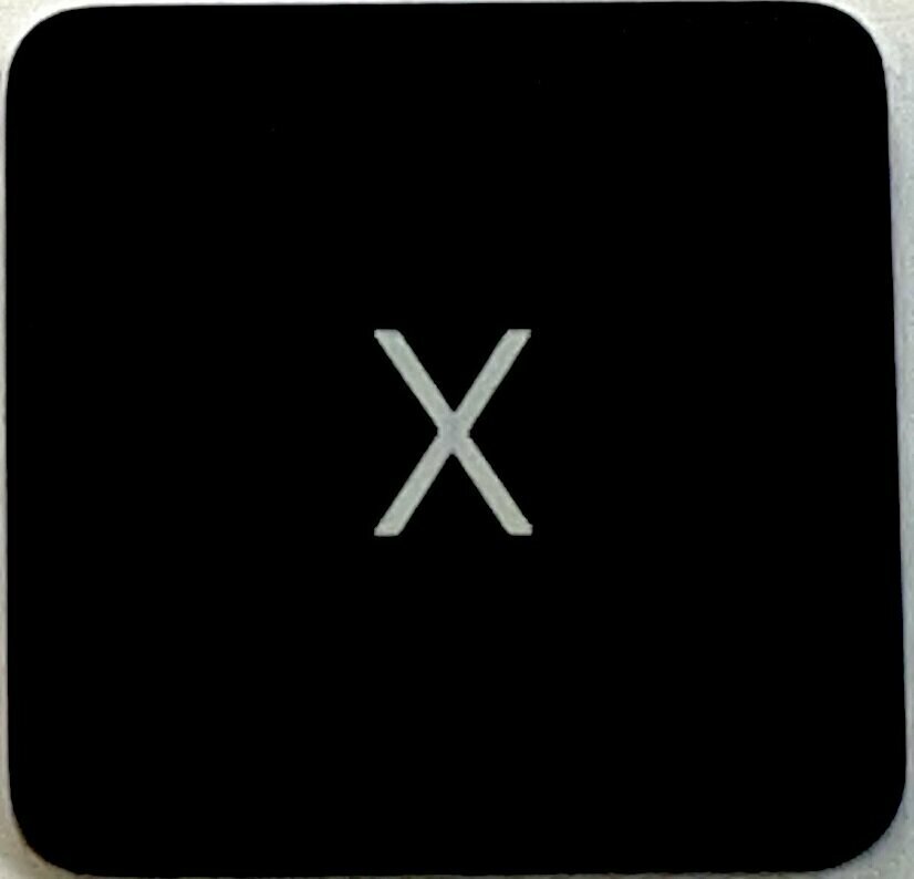 Кнопка клавиша X Macbook Air, Pro M1 2019-2022
