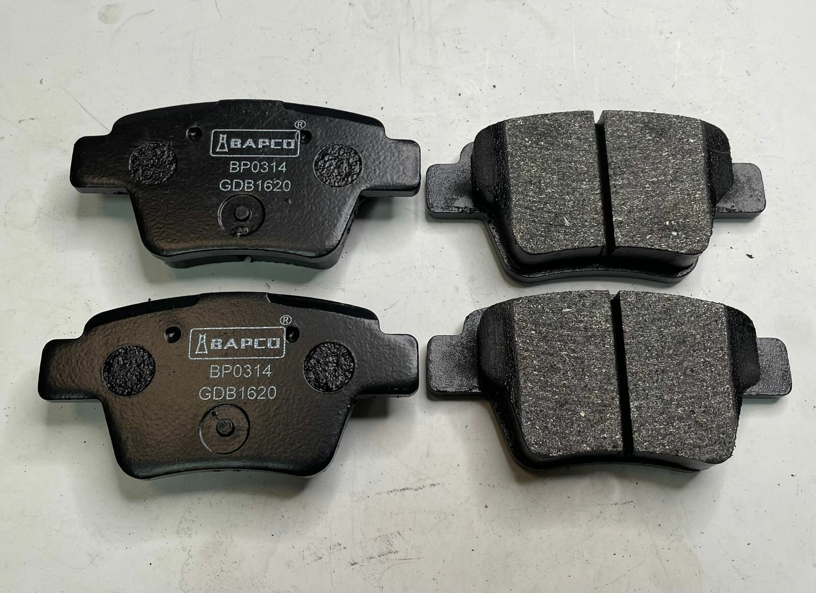 Колодки задние BAPCO Geely Emgrand EC7 [1.5 16V 5MT седан]