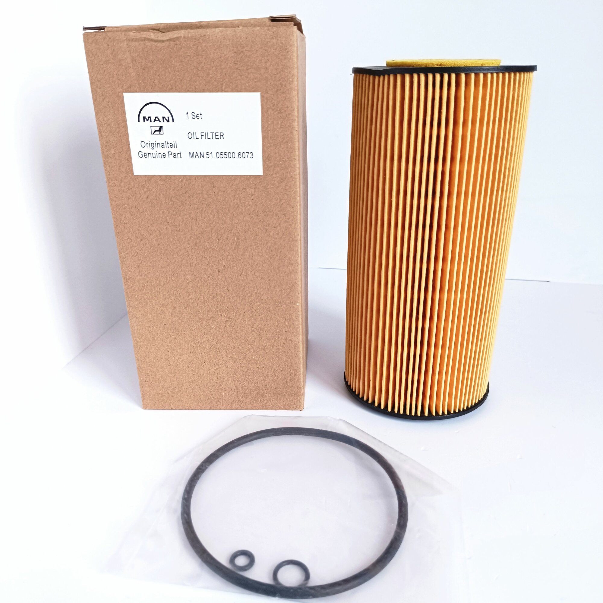 Фильтр масляный MAN для Mercedes Sprinter, Vario, C/E/G Class / SsangYong Istana, Musso / MAN TGL, L2000 / 51055006073