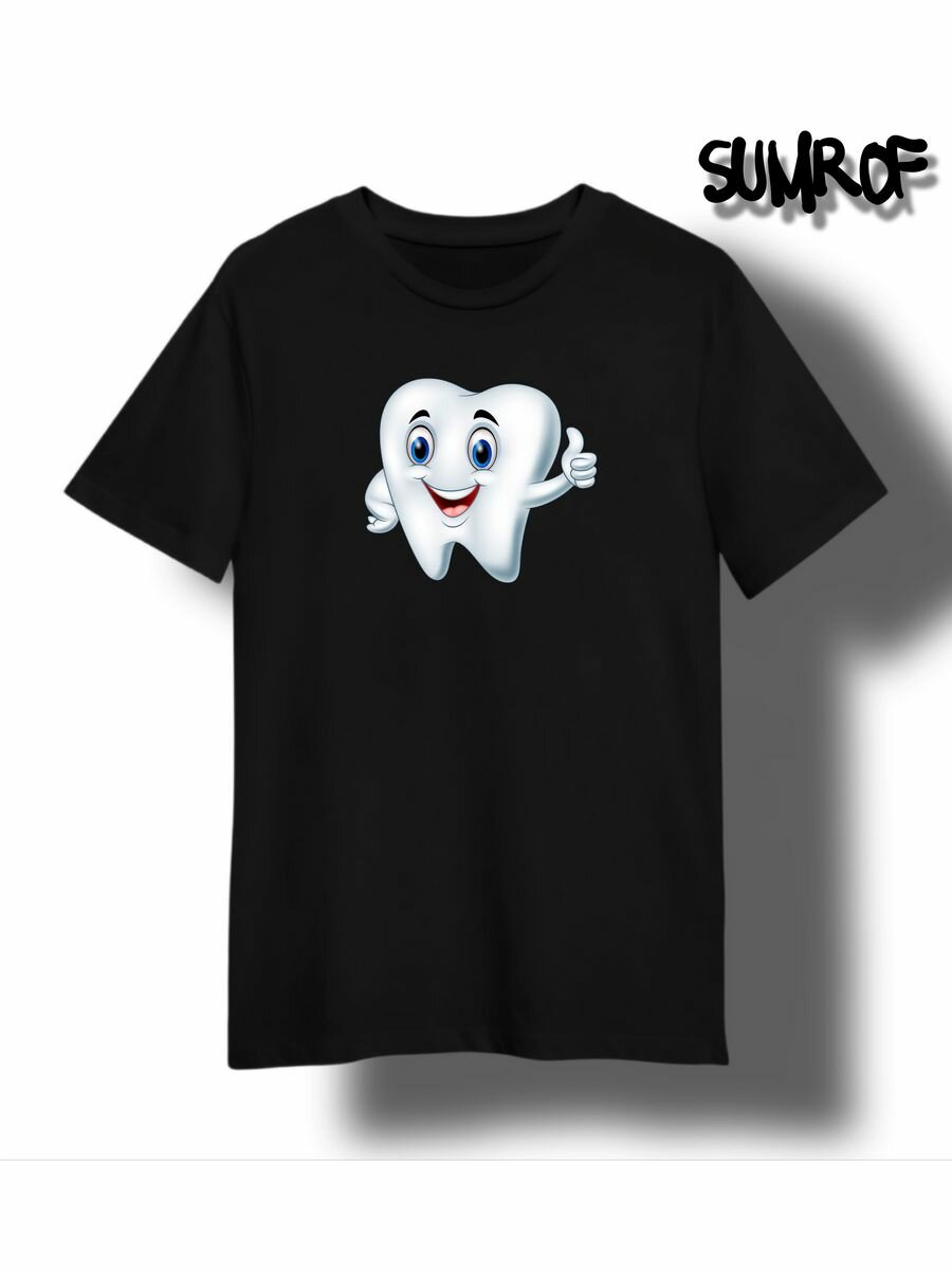 Футболка зубы