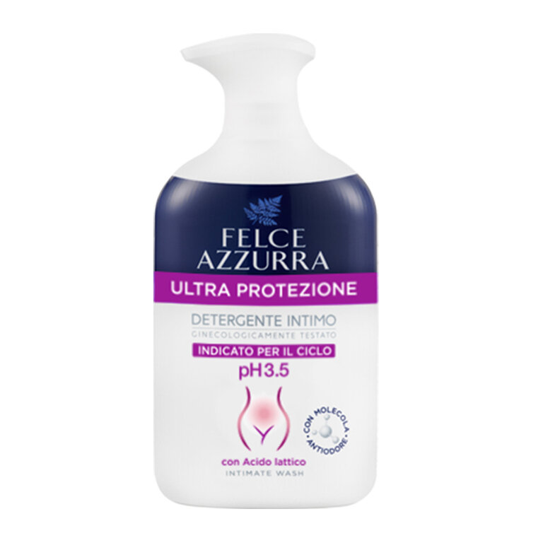 FELCE AZZURRA Intimate hygiene wash Ultra protection Гель Италия 250 мл