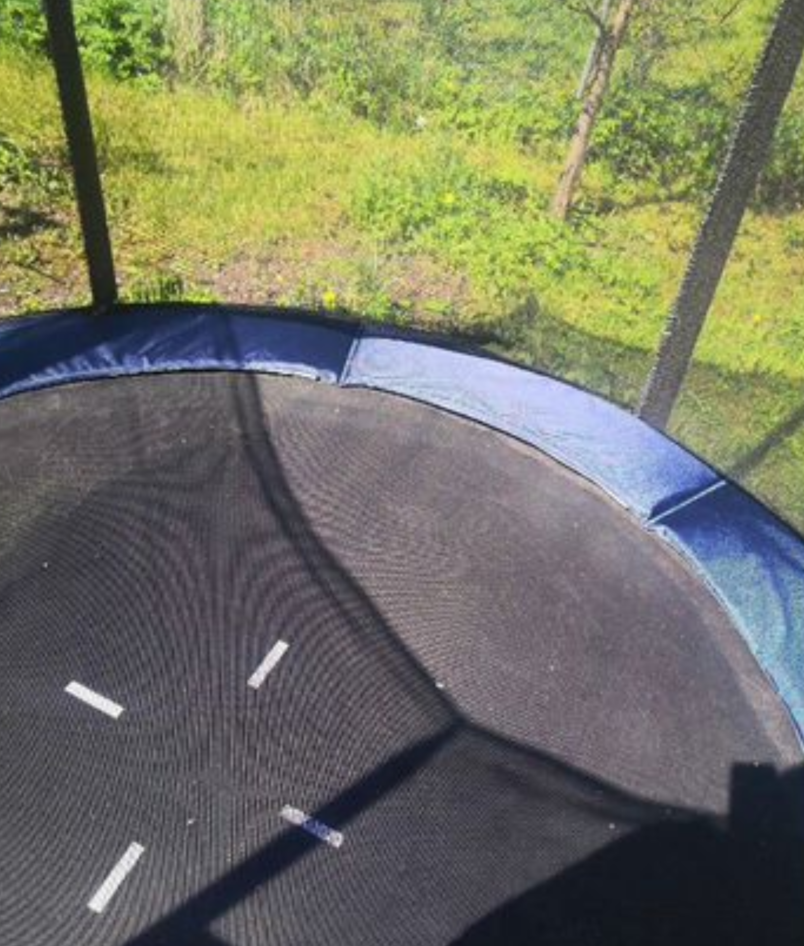 Защитная сетка для батута диаметром 427 см 14 футов внешнчя на 4 стойки