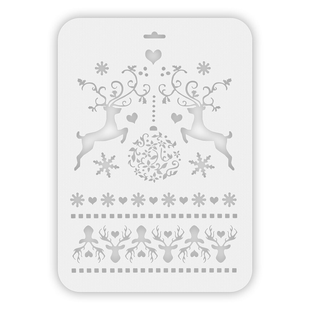 "Love2art" TDR-02 Трафарет декоративный 22 x 31 см 1706-02