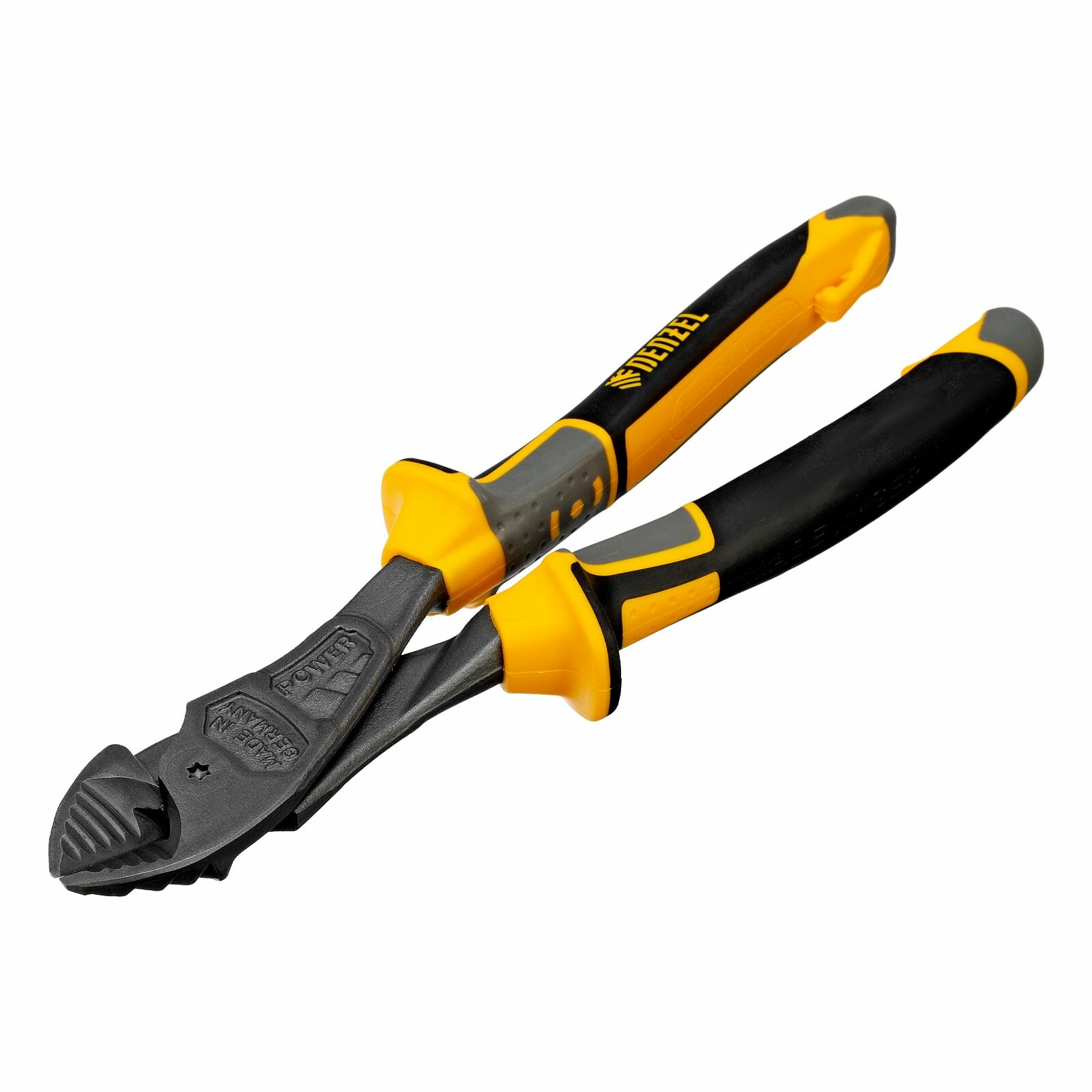 Бокорезы DENZEL 200 мм, усиленные, трехкомпонентные рукоятки (17784)