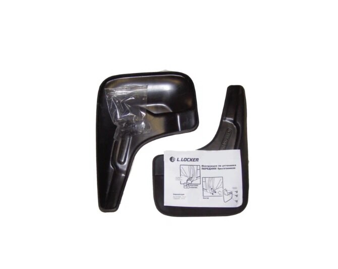 Брызговики на авто резиновые L.Locker, задние, Hyundai Solaris