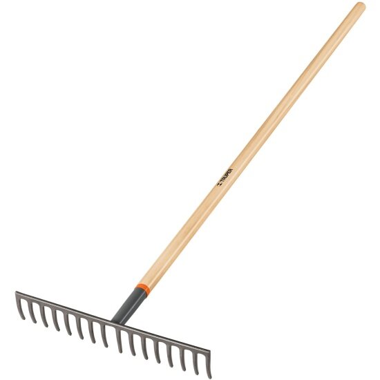 Грабли с деревянной ручкой Truper R-16M 17880, 1500 мм