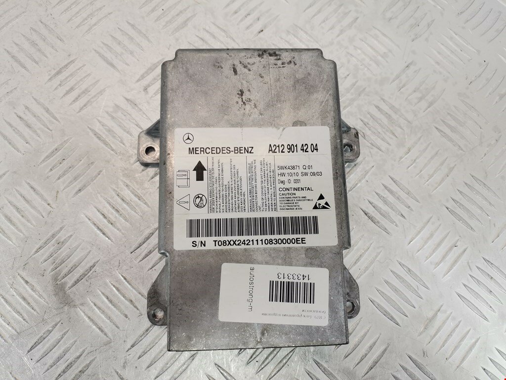 Блок управления Air Bag Mercedes E-Class (W212) A2129014204 арт. 1433313