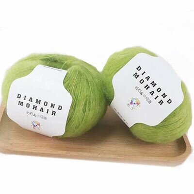 Пряжа Diamоnd mohair (40% акрил, 60% акриловое волокно с имитацией шерсти) 8шт*25гр 33