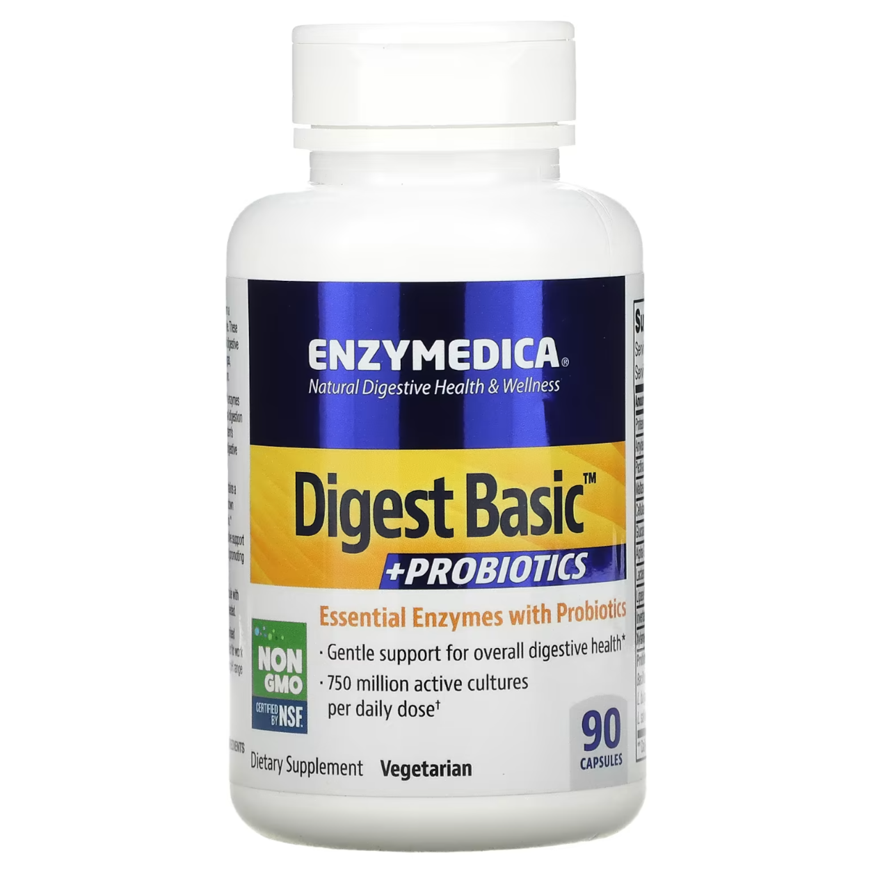 Enzymedica Digest Basic + Probiotics + Пробиотики (с пробиотиками) 90 капс