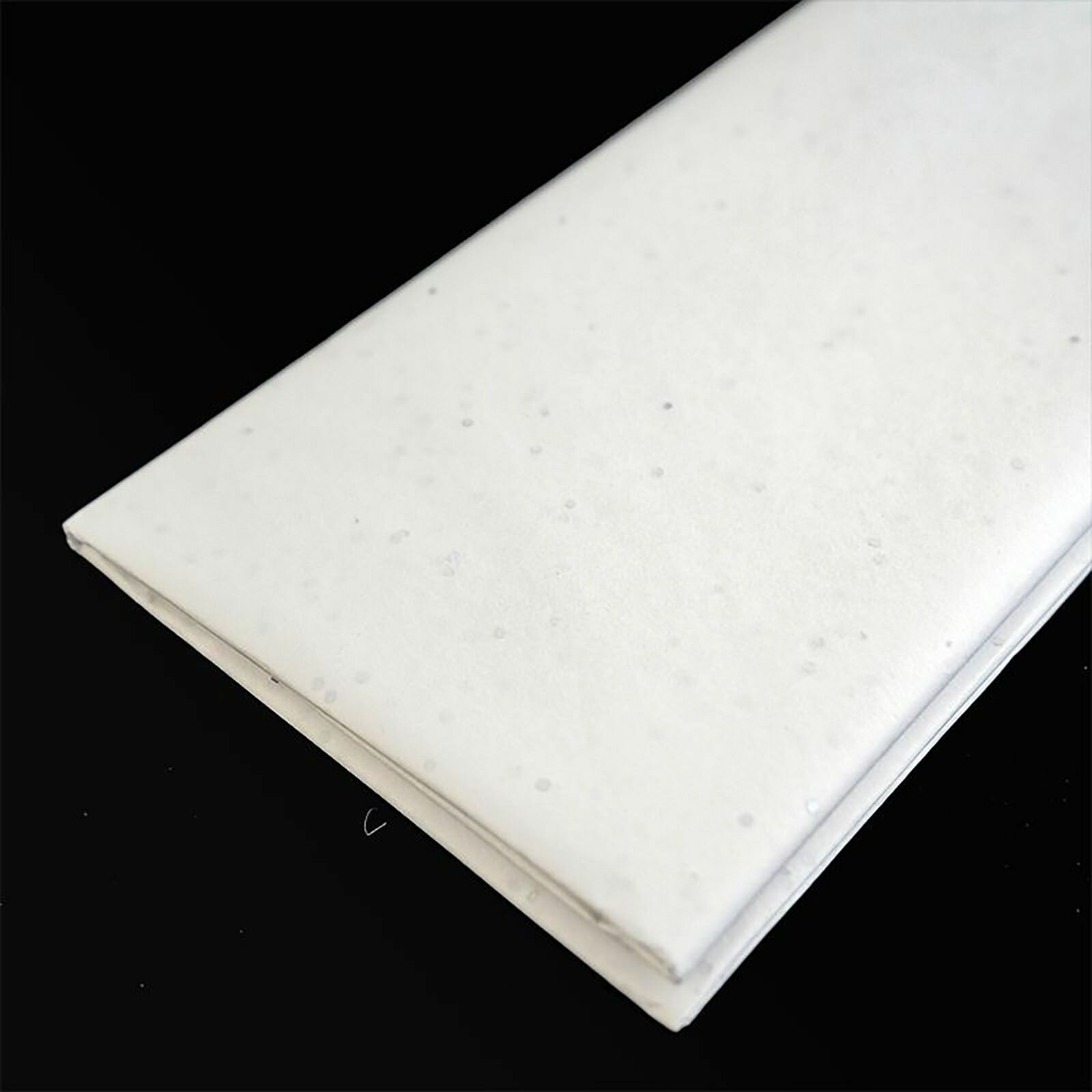 Бумага упаковочная тишью Белая с блестками, 10 лист, 50*66 см