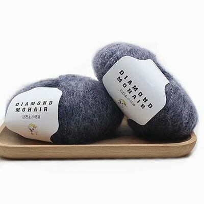 Пряжа Diamоnd mohair (40% акрил, 60% акриловое волокно с имитацией шерсти) 8шт*25гр 07
