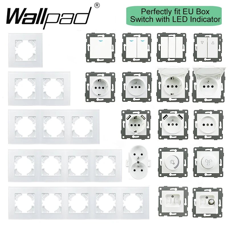 Wallpad 2 Gang Reset — фото 1