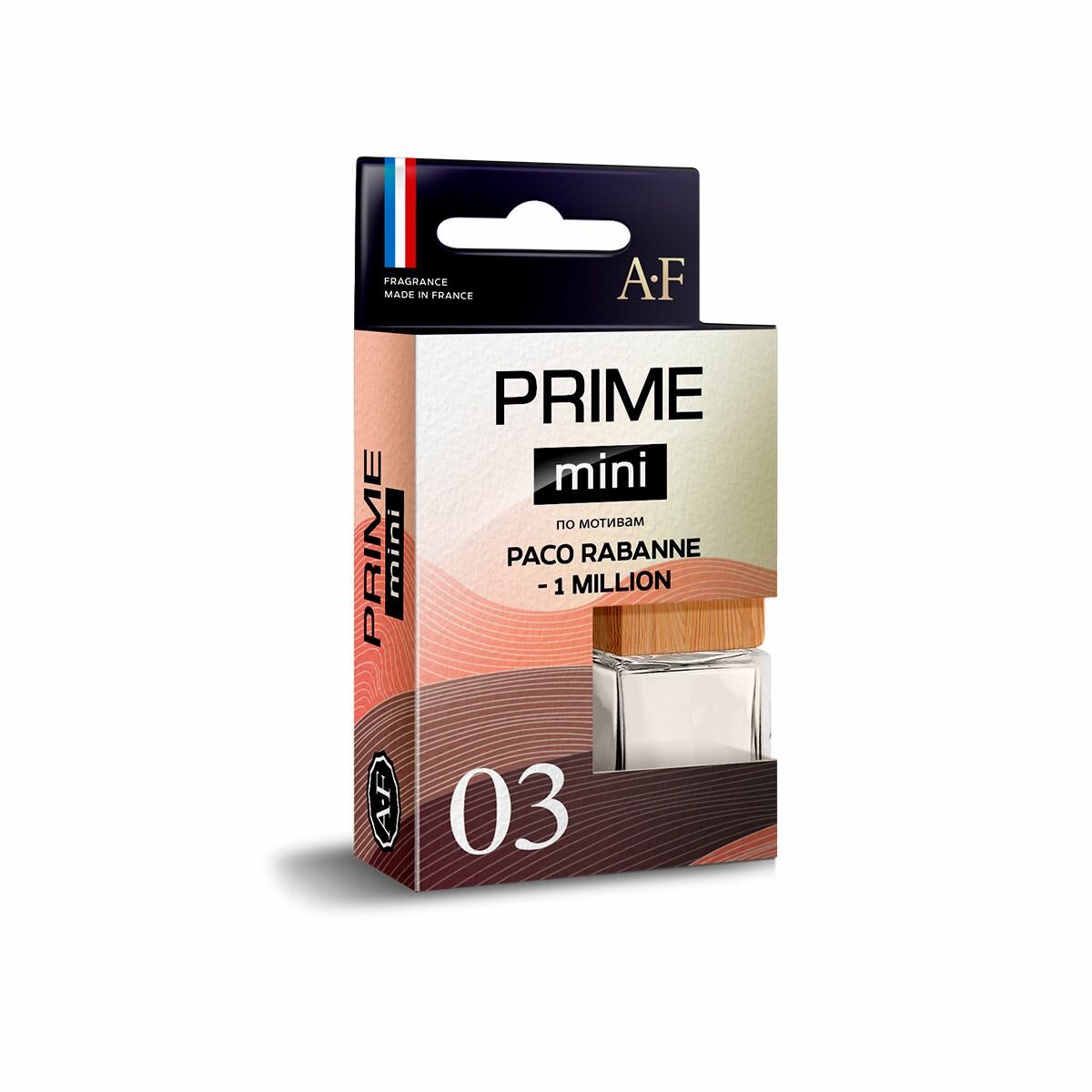 Ароматизатор подвесной PRIME mini № 3 (мандарин, корица, амбра) 6 мл