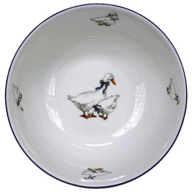 THUN Palace Гуси салатник круглый фарфор 16 см 0,5 л посуда для сервировки