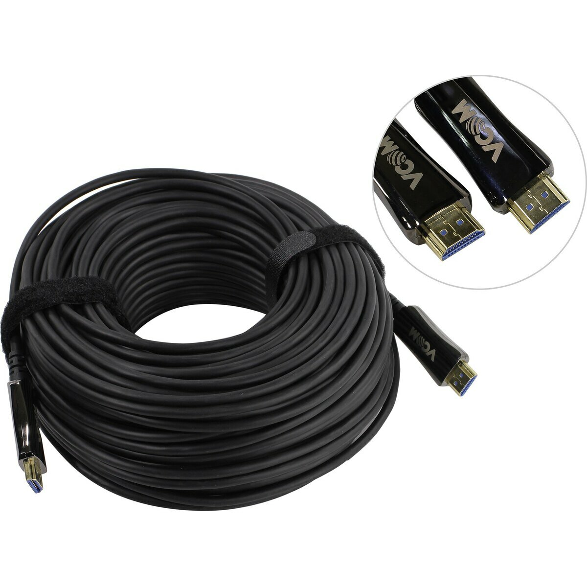VCOM D3742A-40м Кабель optical HDMI to HDMI (19M -19M) 40м ver2.0