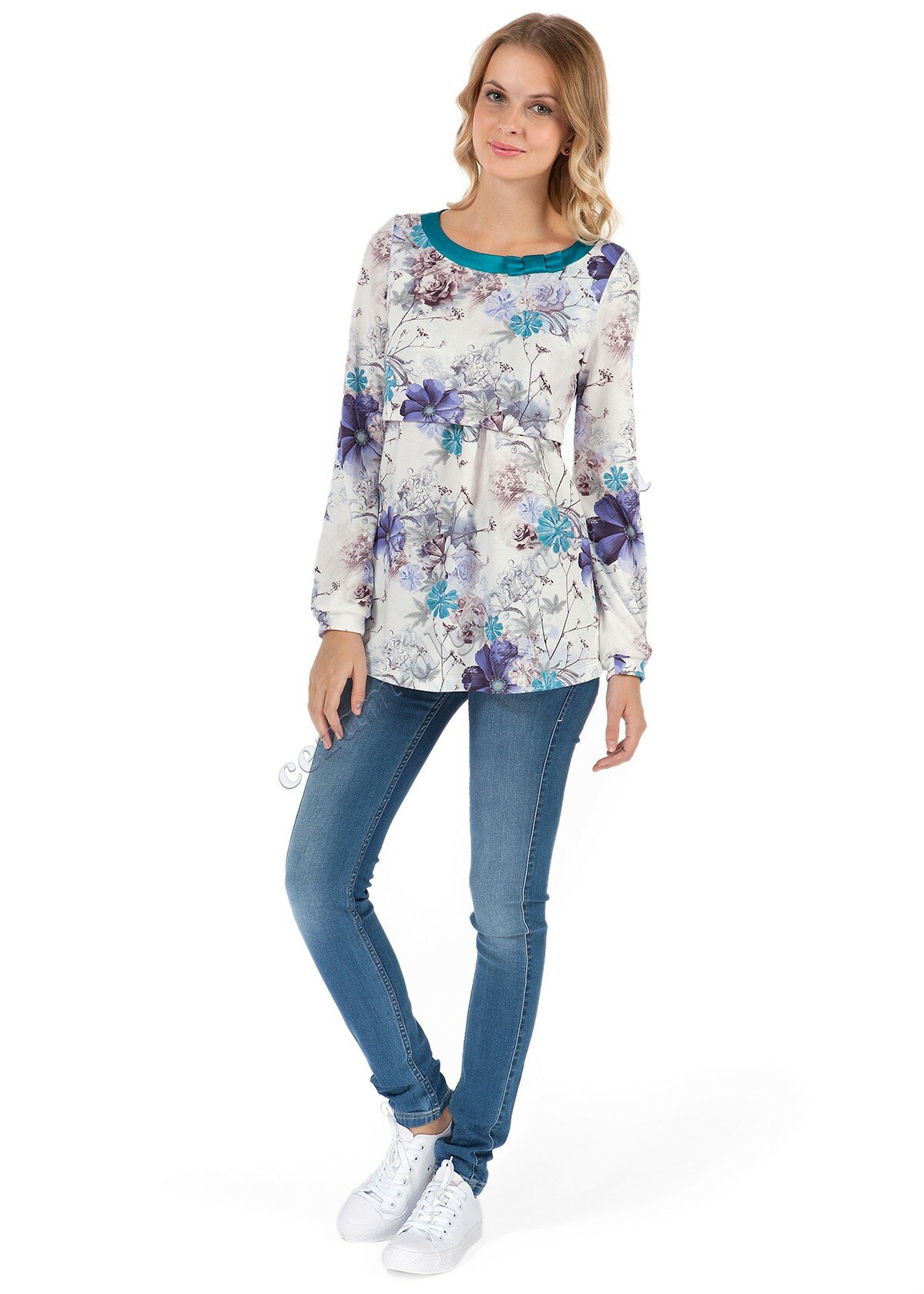 Джемпер для кормящих мам