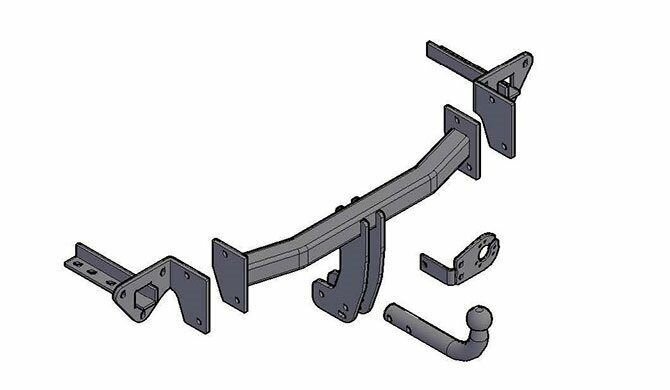 Фаркоп для Subaru Forester с 2013гв(4-поколение кроме рестайлинга 2016 г.) (без электрики) (паспорт и сертификат) Трейлер.8501