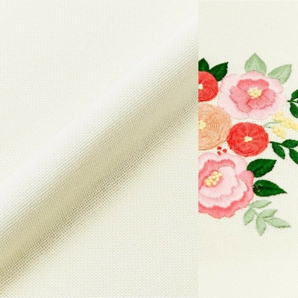 Канва для вышивания DMC MO242BX-Ecru Evenweave 25ct - в упаковке, 50.8 x 61 см